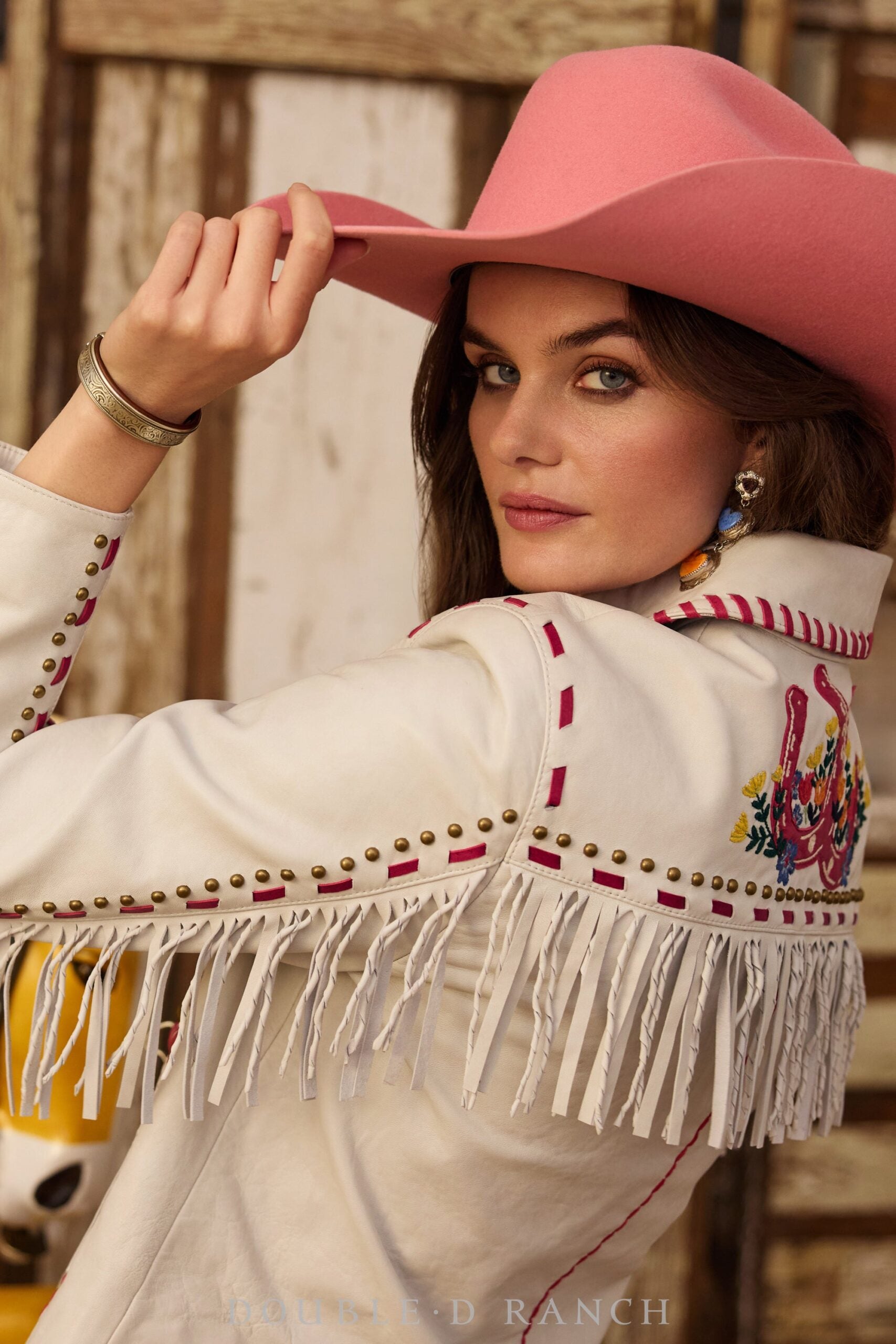 Double D Ranch C3317 Tame A Wild Heart Leather Jacket Limited Edition ...