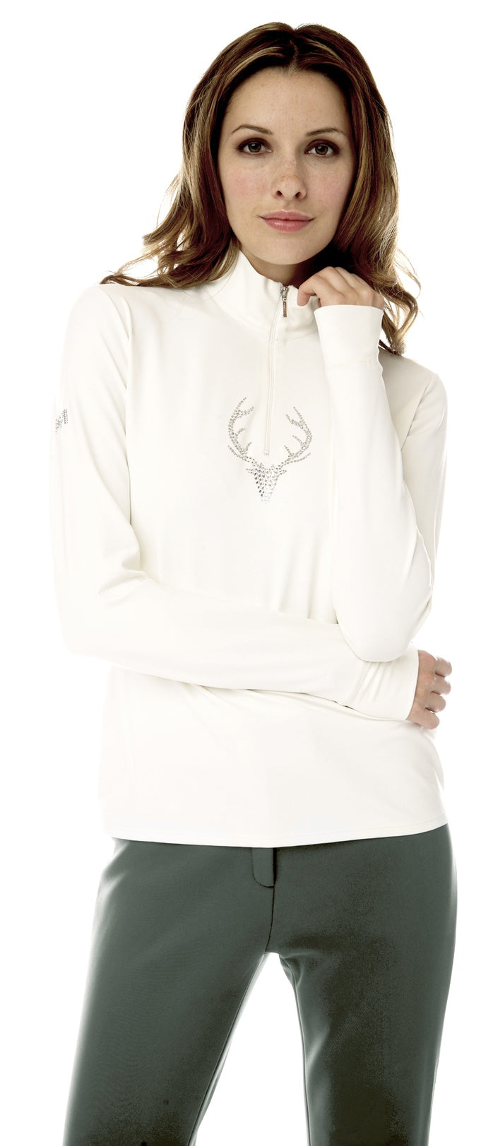 M.Miller Deidre White Layer Deer – Saratoga Saddlery & International ...